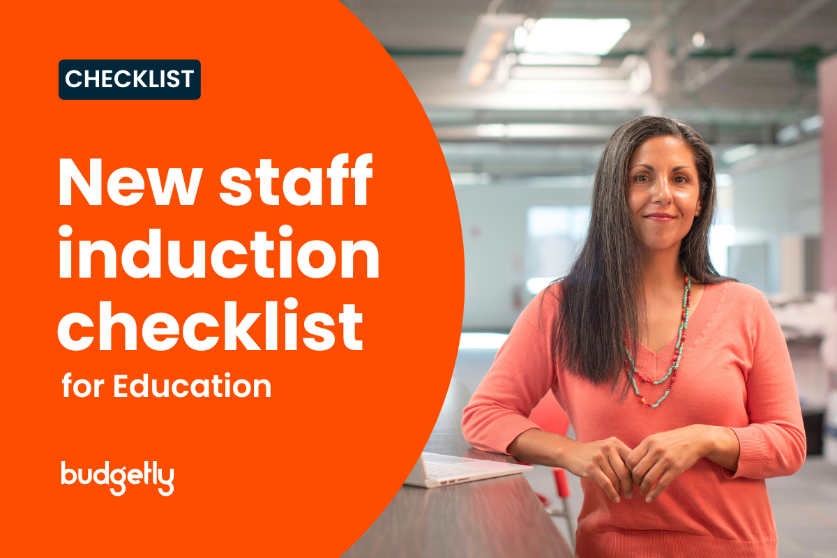 Free Staff Induction Checklist for Education industry | Budgetly
