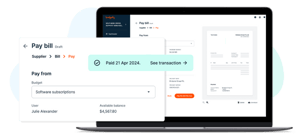 Budgetly all-in-one employee cards, budgeting and accounting integration.