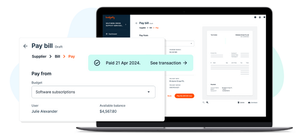 Budgetly all-in-one employee cards, budgeting and accounting integration.
