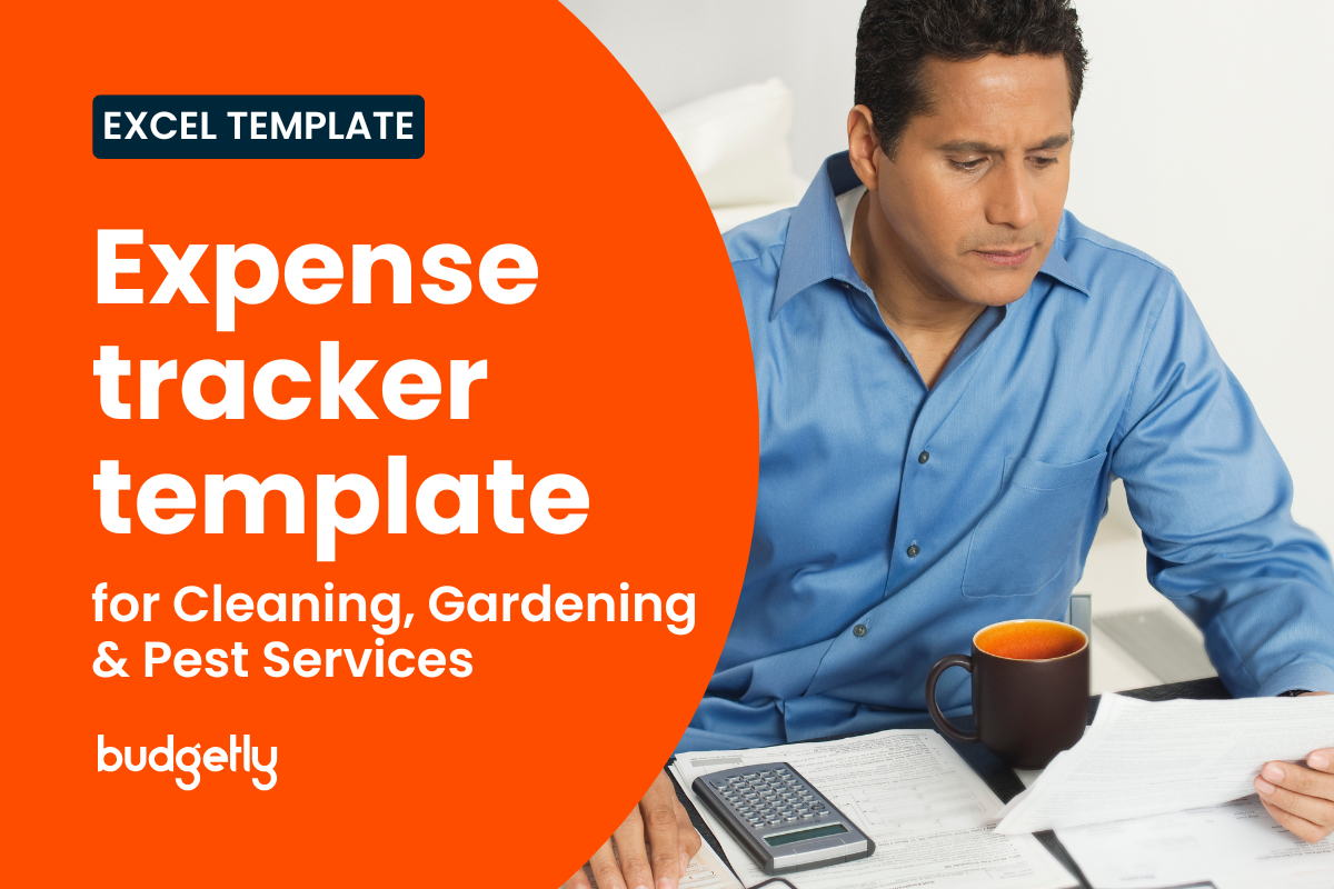 Expense Tracker Template for Cleaning, Gardening & Pest Services ...