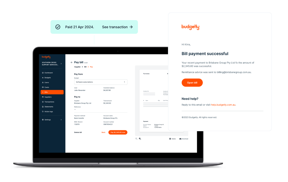10-Minute Recorded Demo | Budgetly Bill Payments
